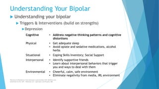 Bipolar Treatment Using a Strengths Based, Biopsychosocial Perspective ...