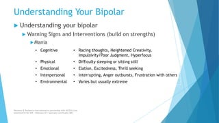 Bipolar Treatment Using a Strengths Based, Biopsychosocial Perspective ...