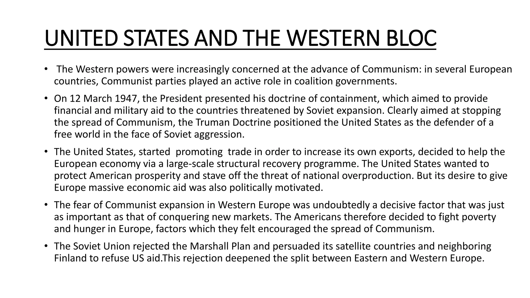 THE BIPOLAR WORLD | PPTX