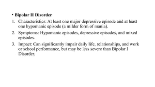 DISABILITIES AND REHABILITATION OF CHRONIC ILLNESS – BIPOLAR DISORDER ...