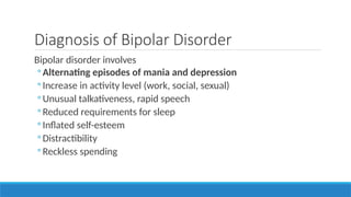 bipolar disorders based on DSM-5-TR------Read | PPTX