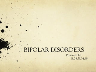 Bipolar disorder | PPT