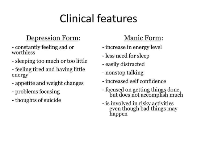 Bipolar-Disorder.PPT (Manic Depression) | PPTX