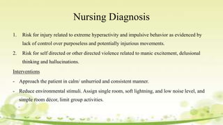 Bipolar and affective disorder (mania) | PPTX