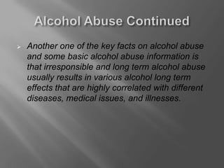 Bipolar And Alcohol Abuse Presentation | PPTX