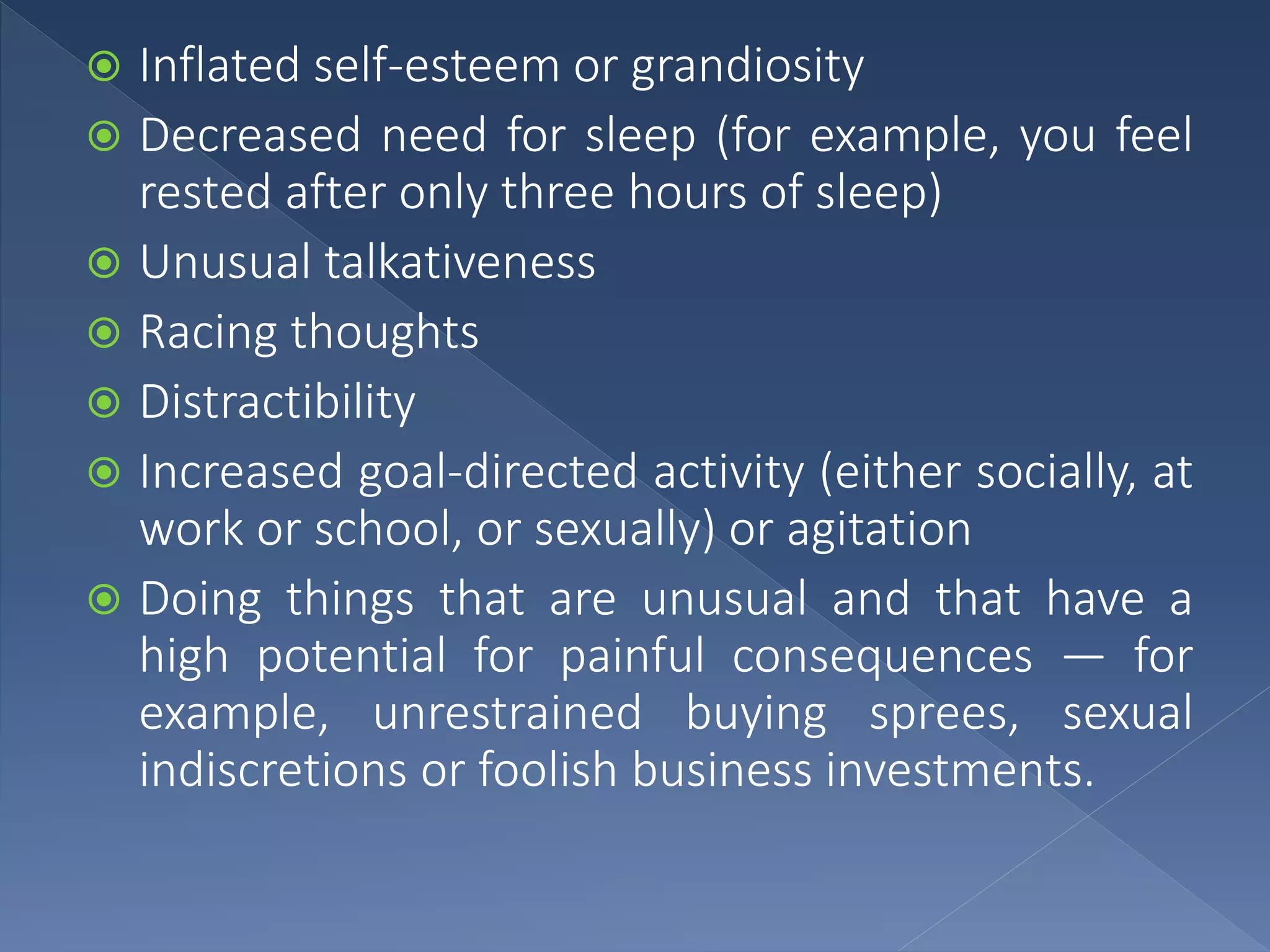 Bipolar and related disorders | PPTX