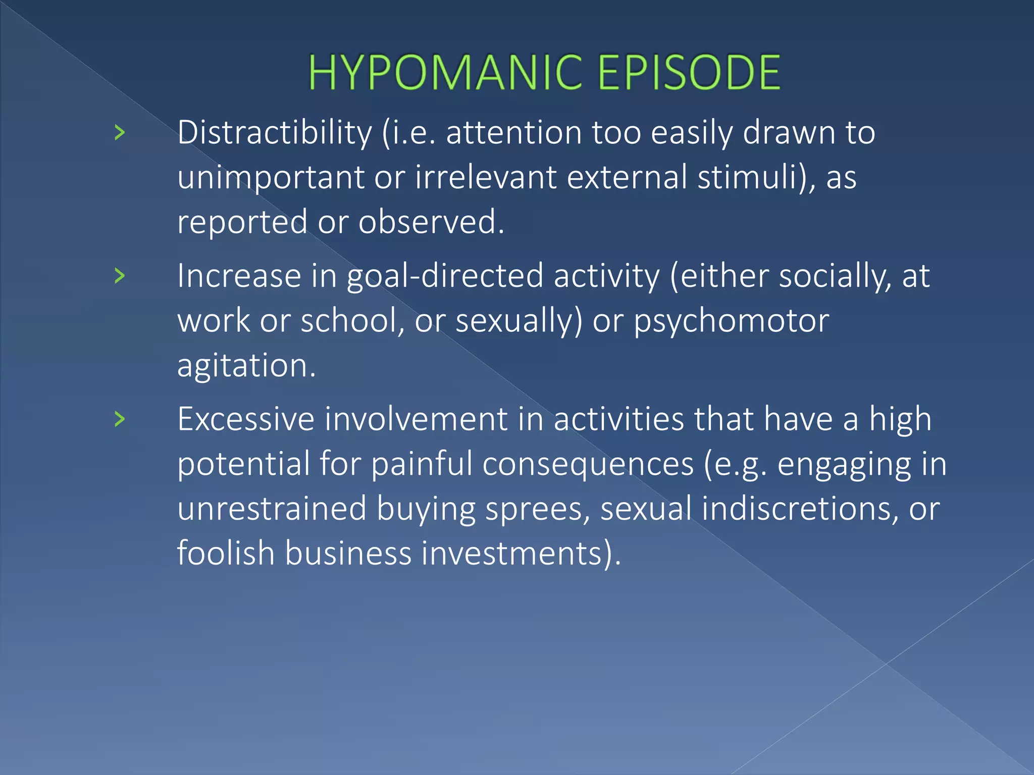 Bipolar and related disorders | PPTX