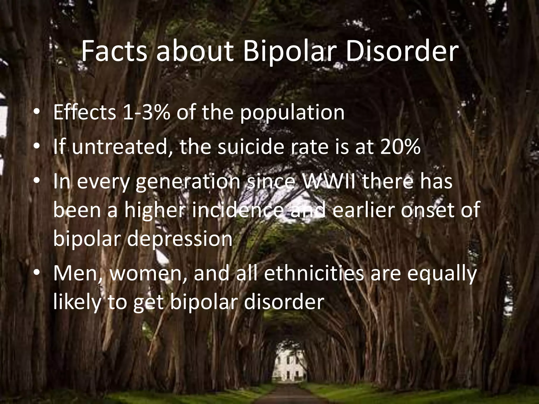 Bipolar disorder | PPTX