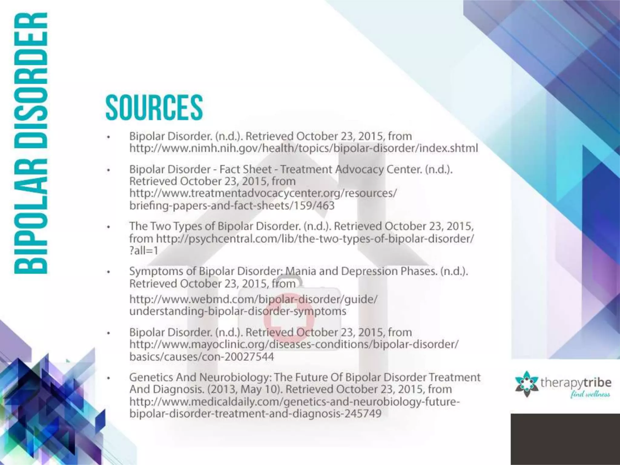 Bipolar disorder | PPTX