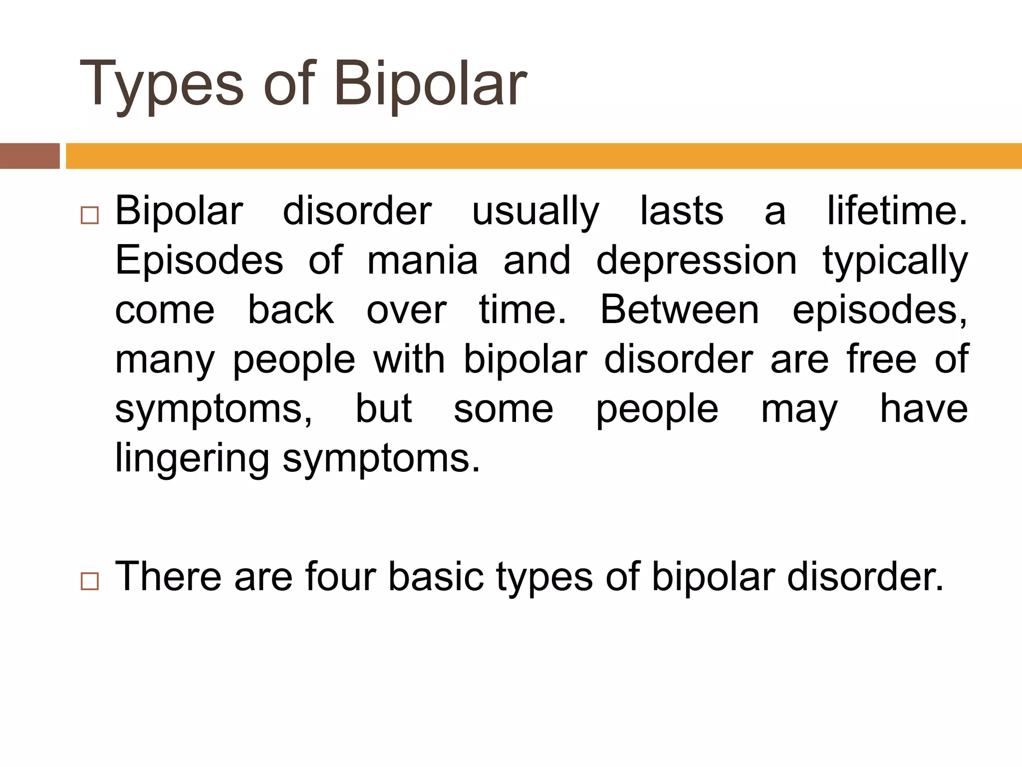 Bipolar Disorder | PPTX