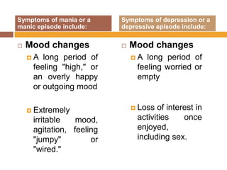 Bipolar Disorder | PPTX