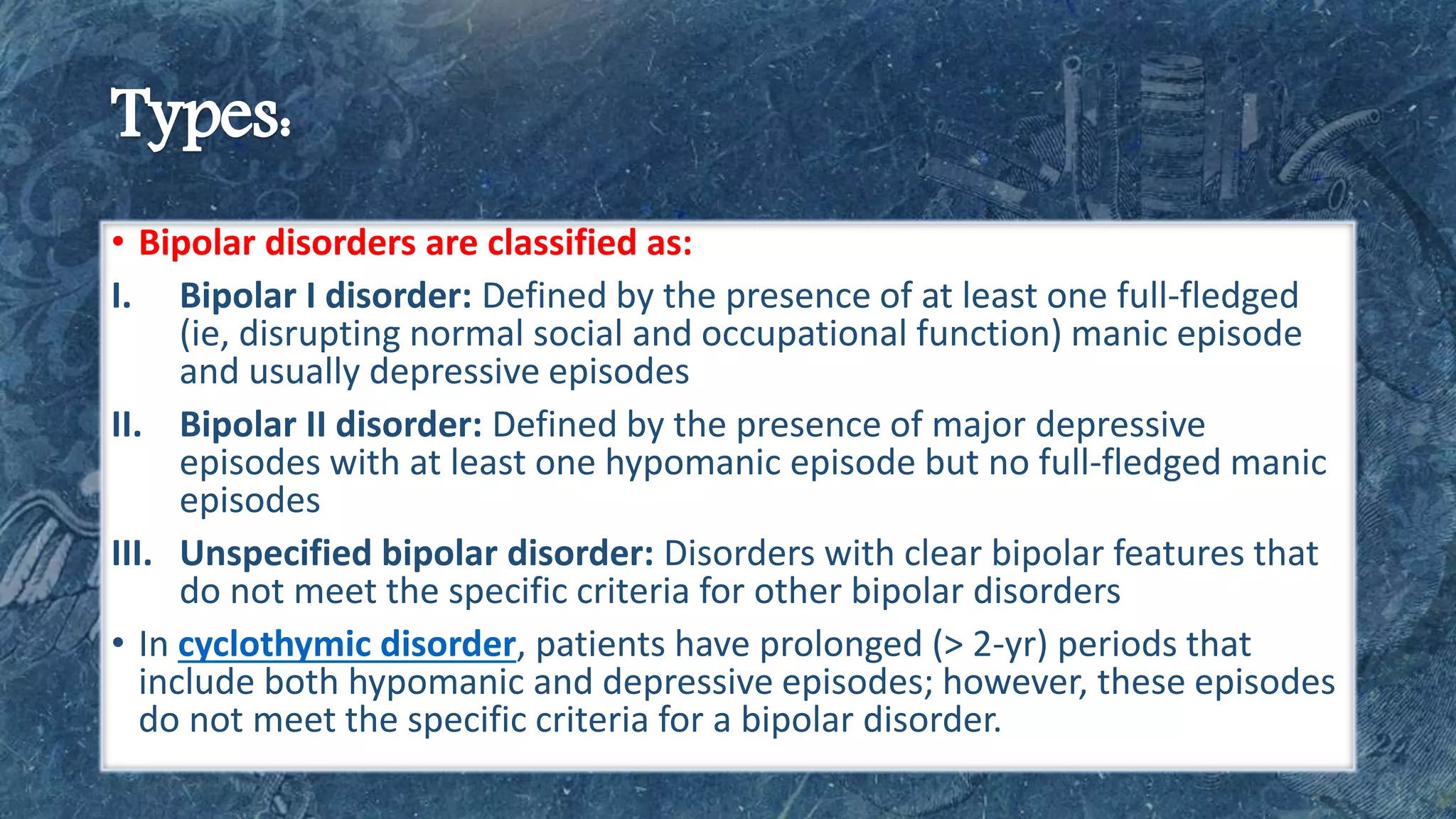 Everything About Bipolar disorder! | PPT