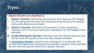Everything About Bipolar disorder! | PPT