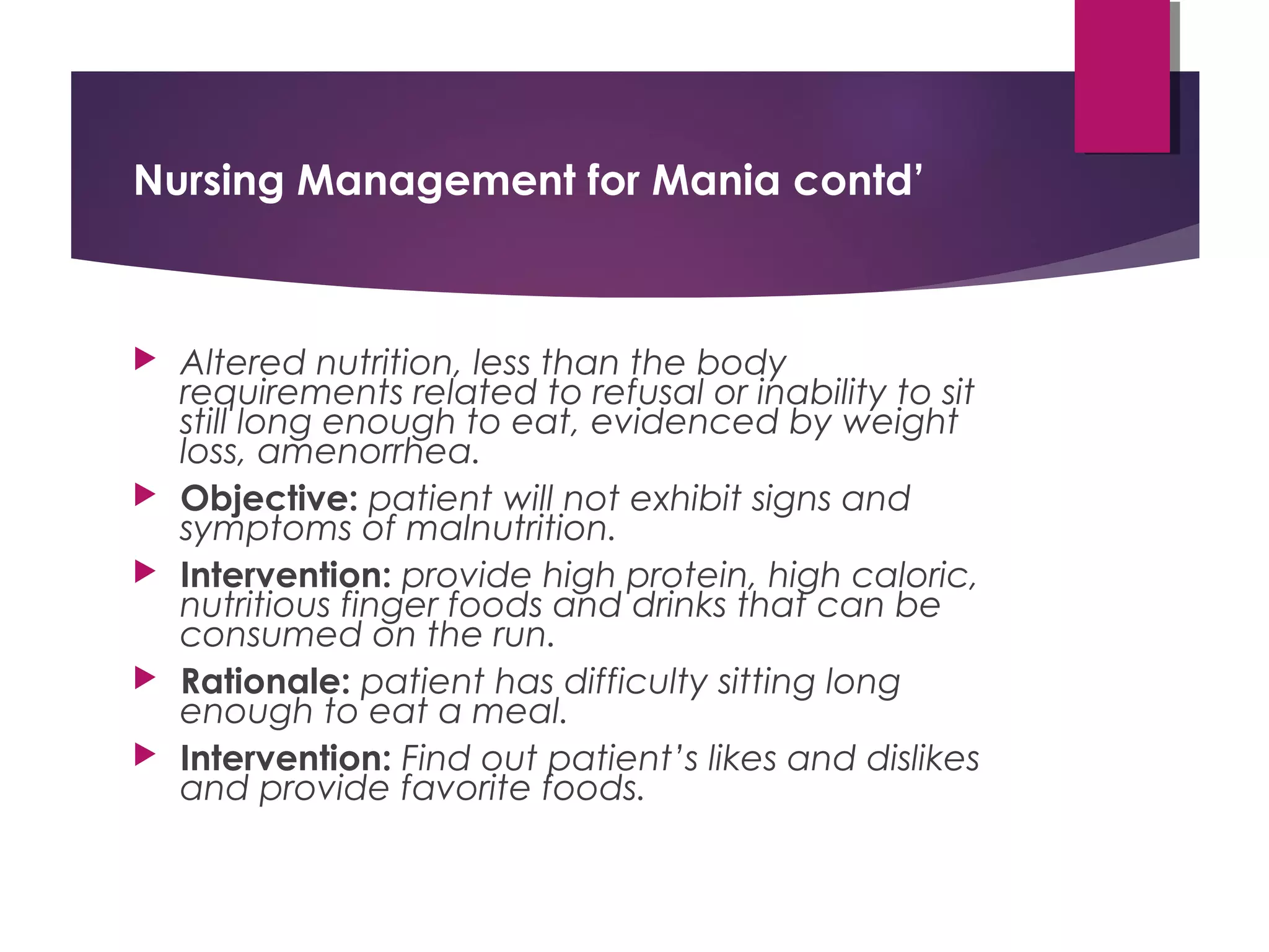 Bipolar disorder Lecture notes ppt | PPT