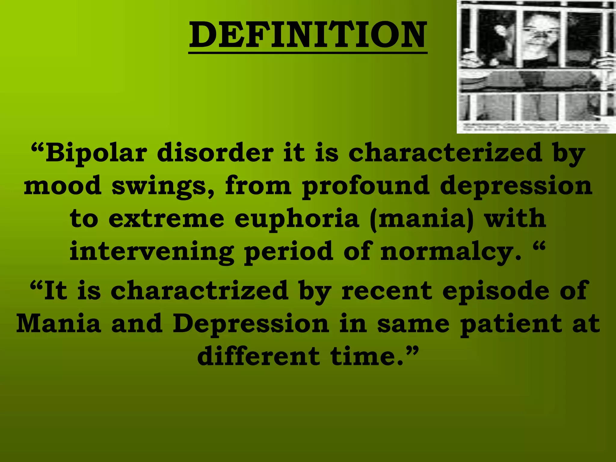 Bipolar disorder | PPT