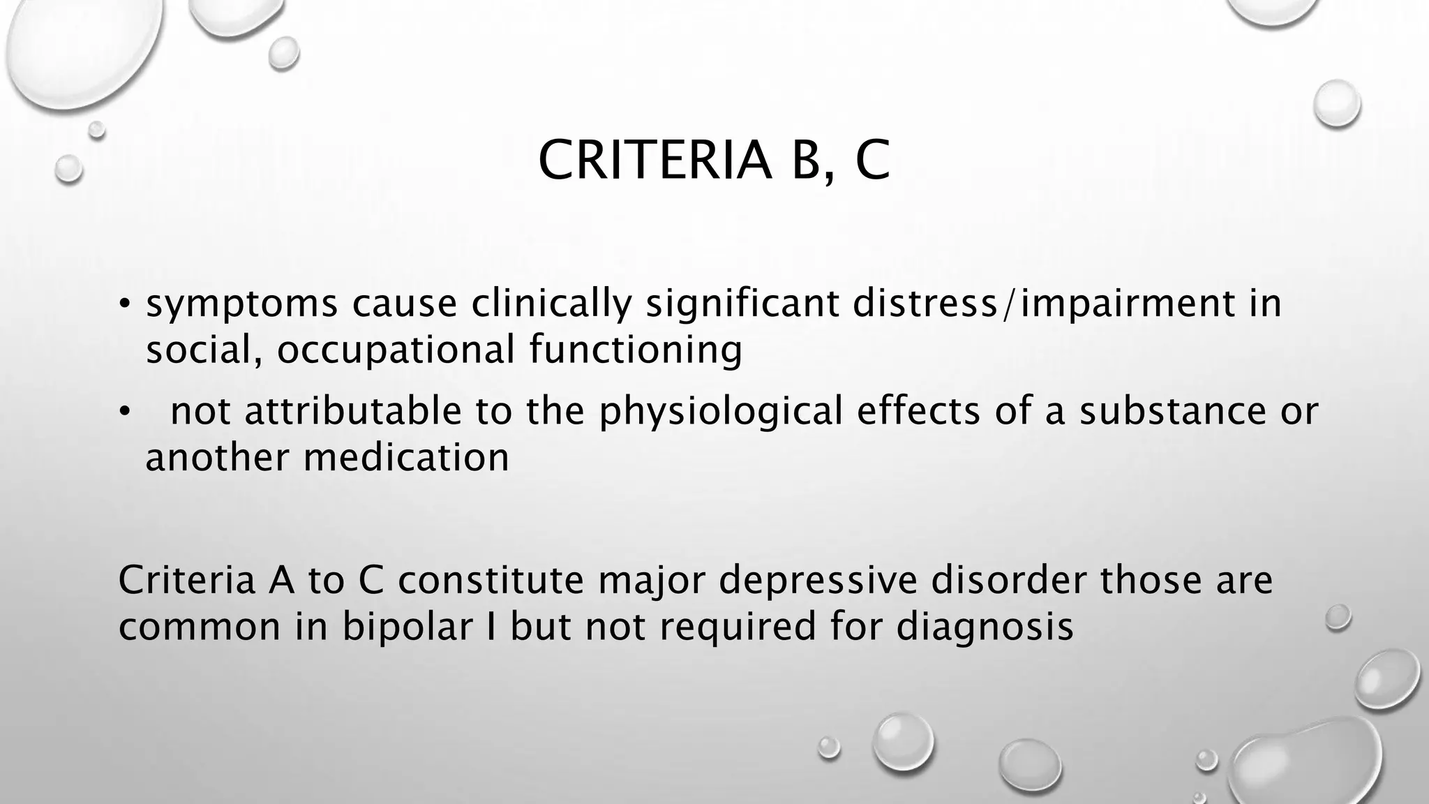 Bipolar disorder | PPTX