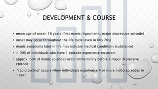 Bipolar disorder | PPTX