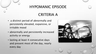 Bipolar disorder | PPTX