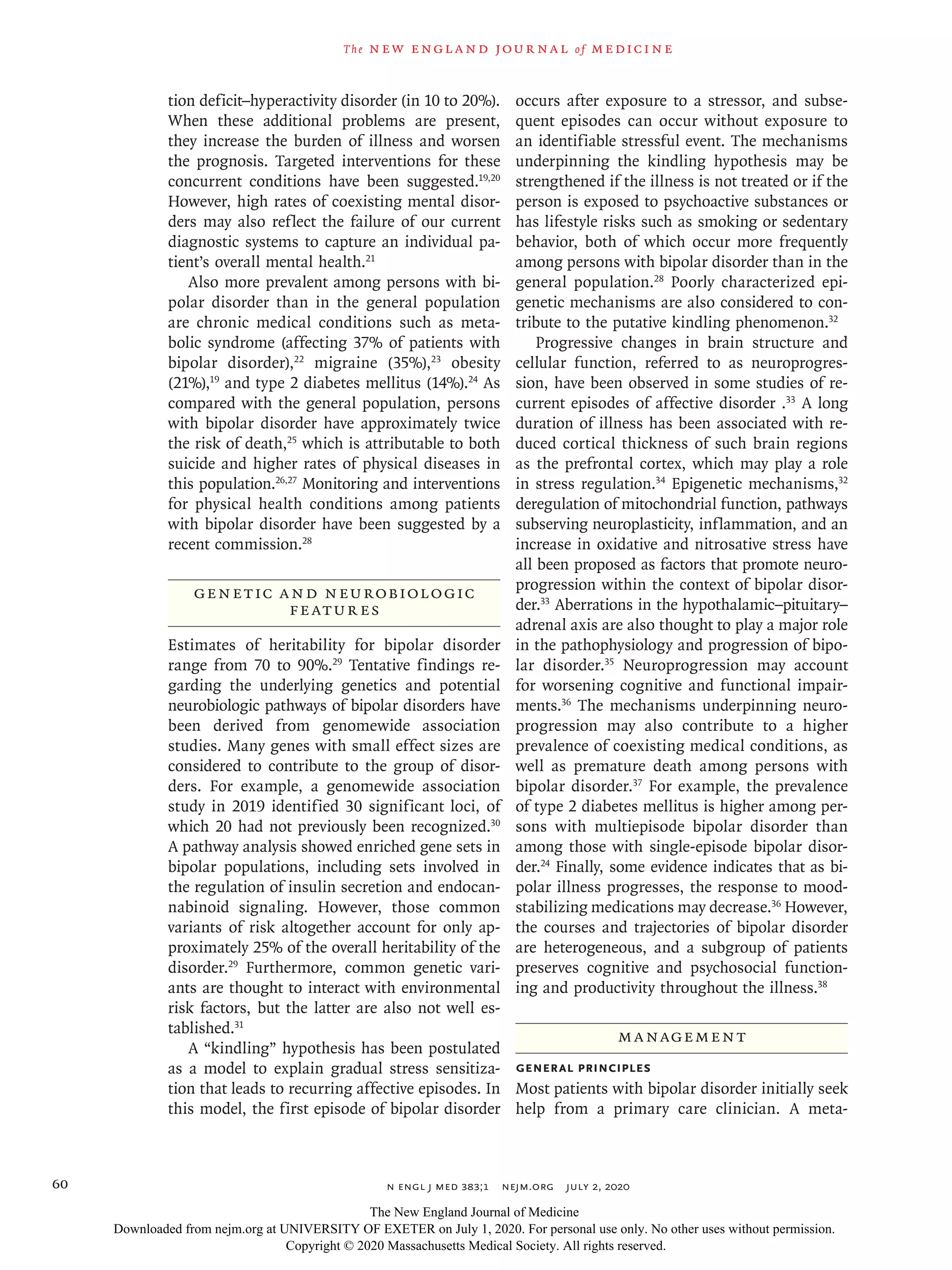 Bipolar disorder | PDF