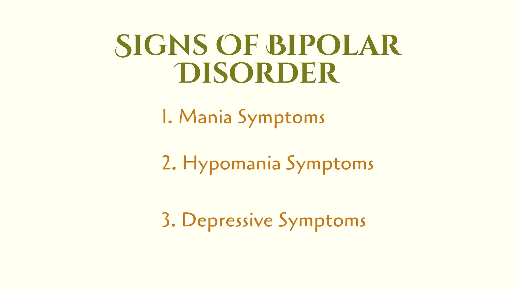 Bipolar Disorder 101: Symptoms, Causes & Treatment Options | PPT