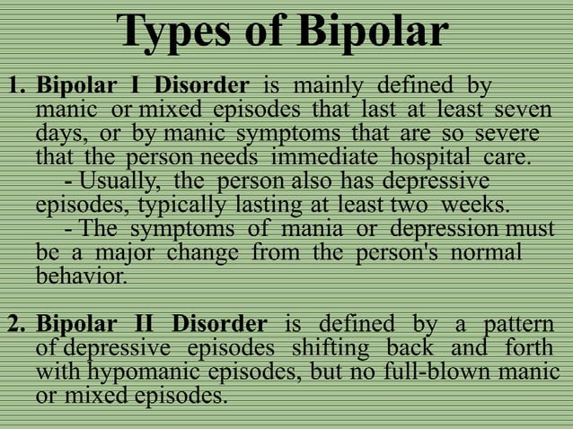 Bipolar Disorder - Rivin | PPTX | Brain and Nervous System Disorders ...