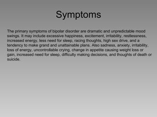 Bipolar Disorder[1] | PPT