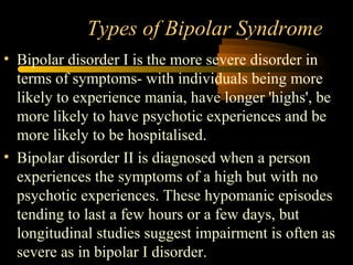 Bipolar disorder, depression & History | PPT