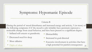 Bipolar disorder distance learning ceu wo vids | PPT