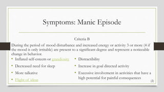 Bipolar disorder distance learning ceu wo vids | PPT