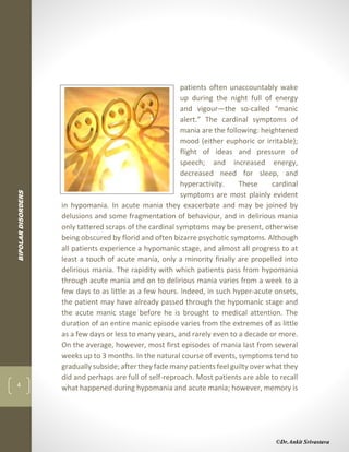 Bipolar disorders in Homoeopathy medical science | PDF