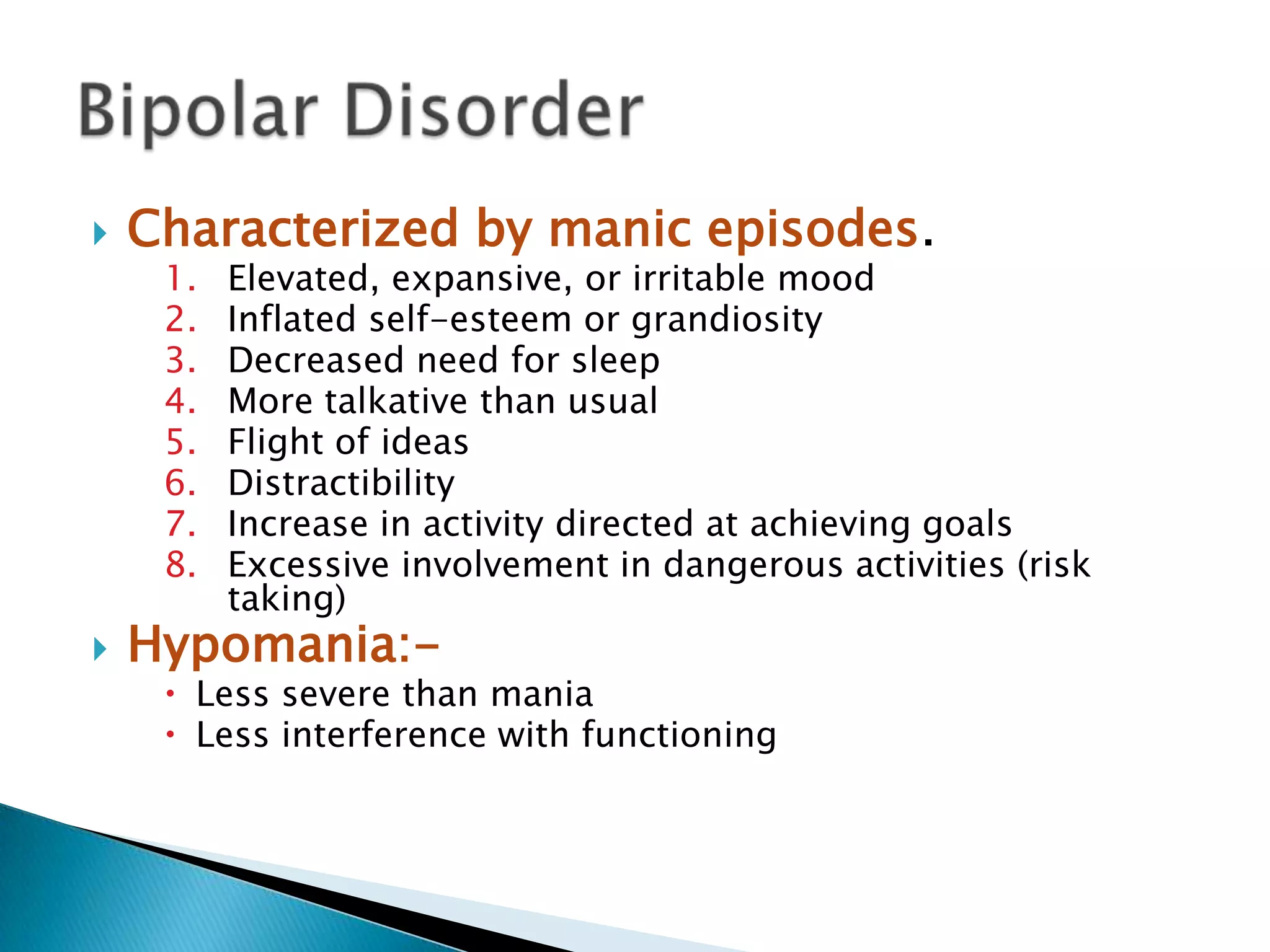 Bi polar effective Disorder | PPTX