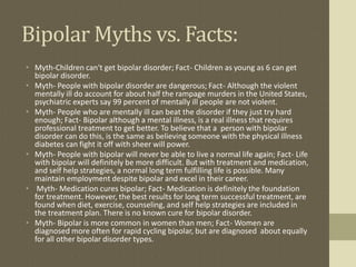 Bipolar facts | PPTX