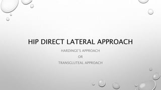 BIPOLAR HEMIARTHROPLASTY (1).pptx