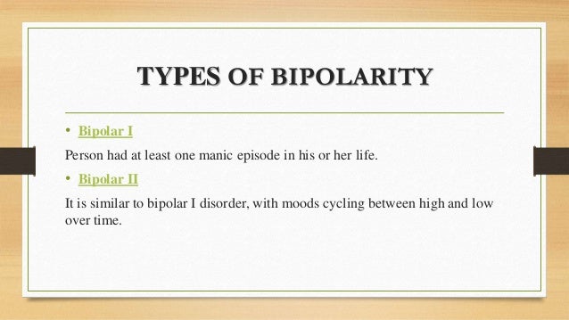 Bipolarity