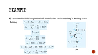 BIPOLAR JN TRANSISTOR.pdf for first year | PPT