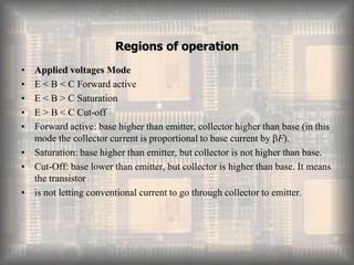 Bipolar junction transisitors.ppt | Consumer Electronics | Technology ...