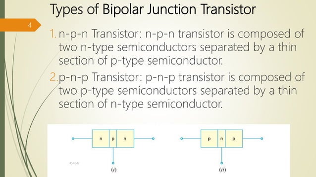 Bipolar junction transistor | PPTX | Chemistry | Science