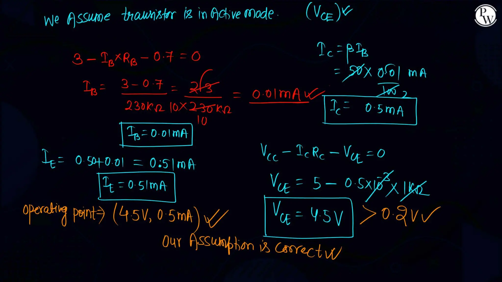 Bipolar Junction Transistor 04 _ Class Notes __ (Ashoka B - AE_JE ...