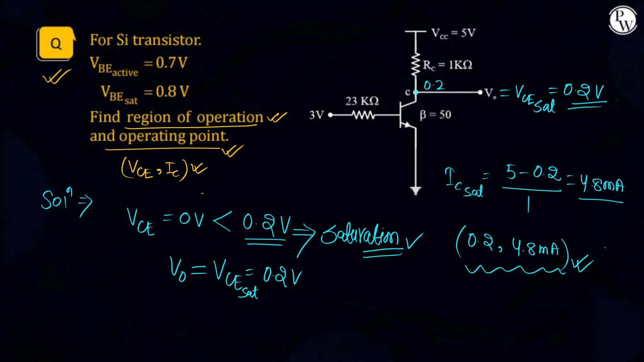 Bipolar Junction Transistor 04 _ Class Notes __ (Ashoka B - AE_JE ...