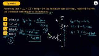 Bipolar Junction Transistor 04 _ Class Notes __ (Ashoka B - AE_JE ...