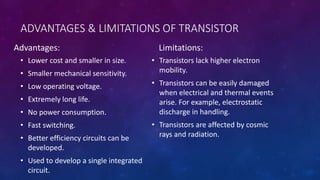 BIPOLAR JUNCTION TRANSISTOR (BJT).pptx | Physics | Science