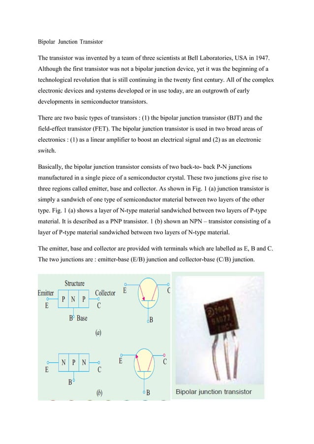 Bipolar Junction Transistor lecture note_092456.pdf
