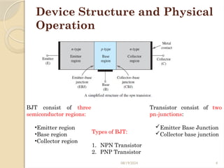Bipolar Junction Transistors (BJTs).pptx