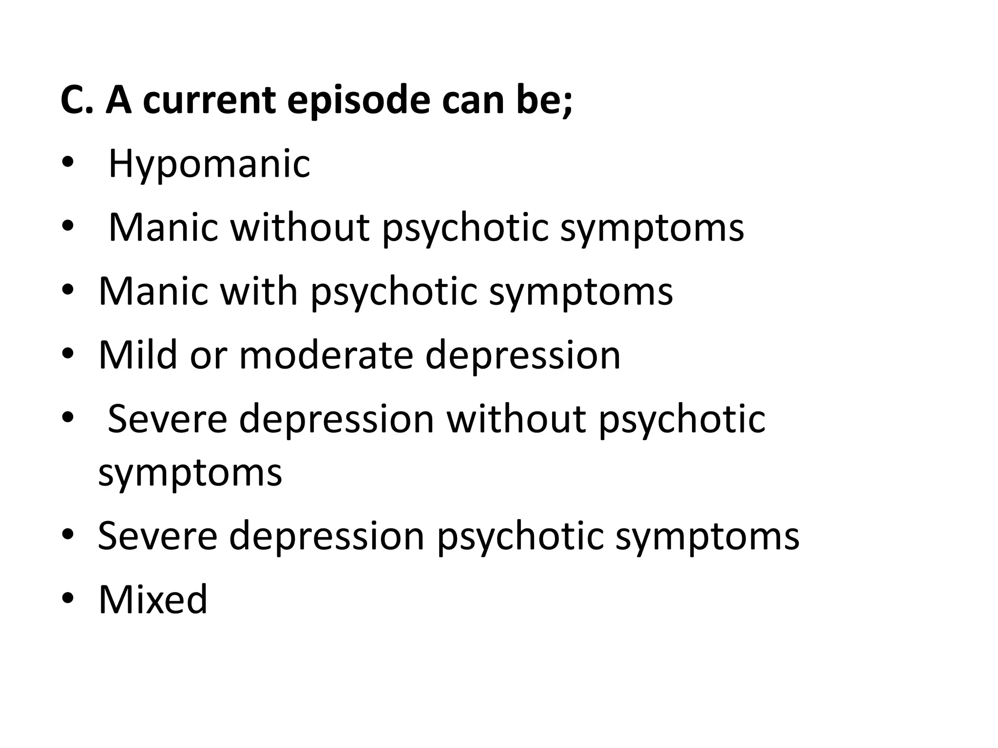 Bipolar mood disorder | PPTX | Brain and Nervous System Disorders ...