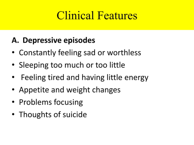 Bipolar mood disorder | PPTX | Brain and Nervous System Disorders ...