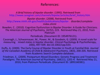 Bipolar Disorder | PPT