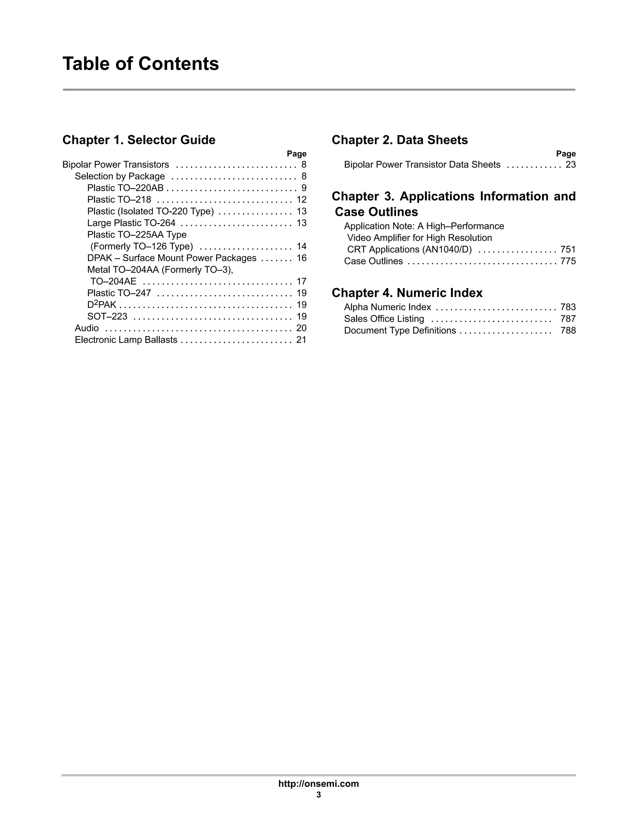Bipolar Power Transistor Databook - 2001 ON Semiconductor.pdf