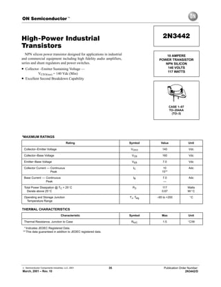 Bipolar Power Transistor Databook - 2001 ON Semiconductor.pdf