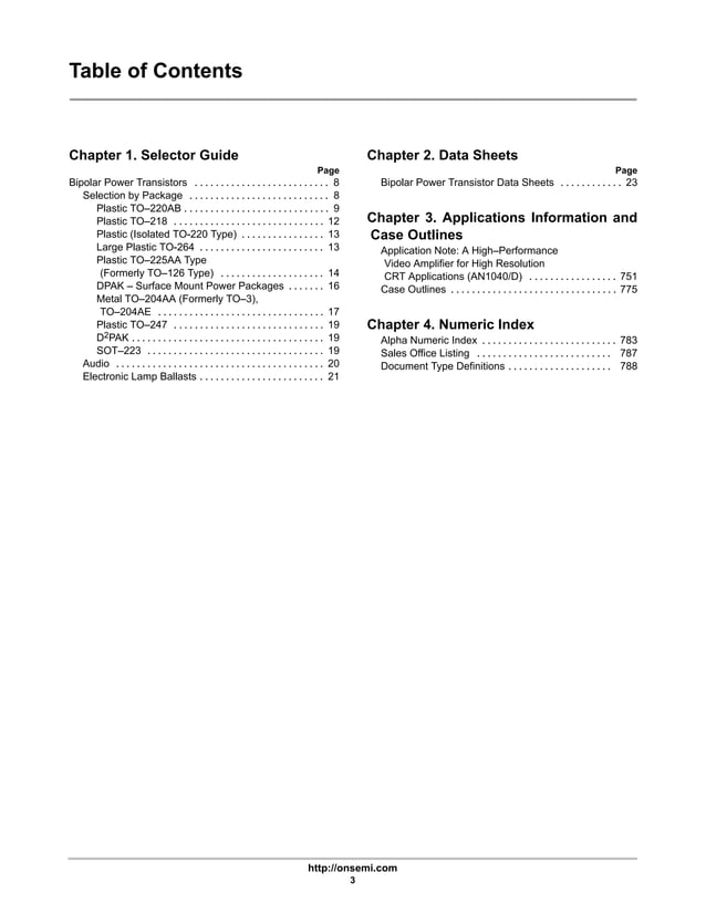 Bipolar Power Transistor Databook - 2001 ON Semiconductor.pdf