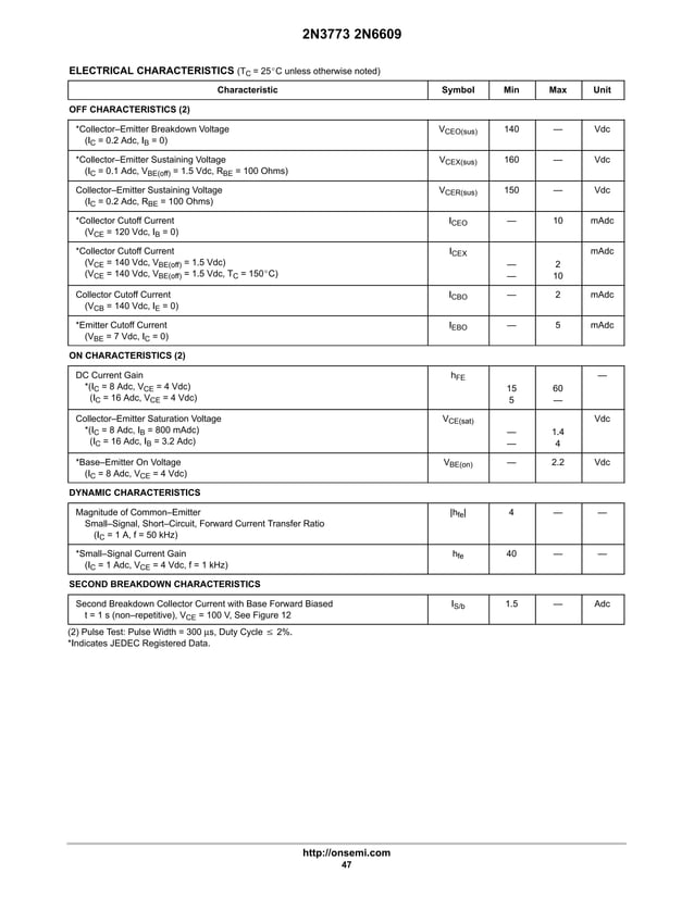 Bipolar Power Transistor Databook - 2001 ON Semiconductor.pdf